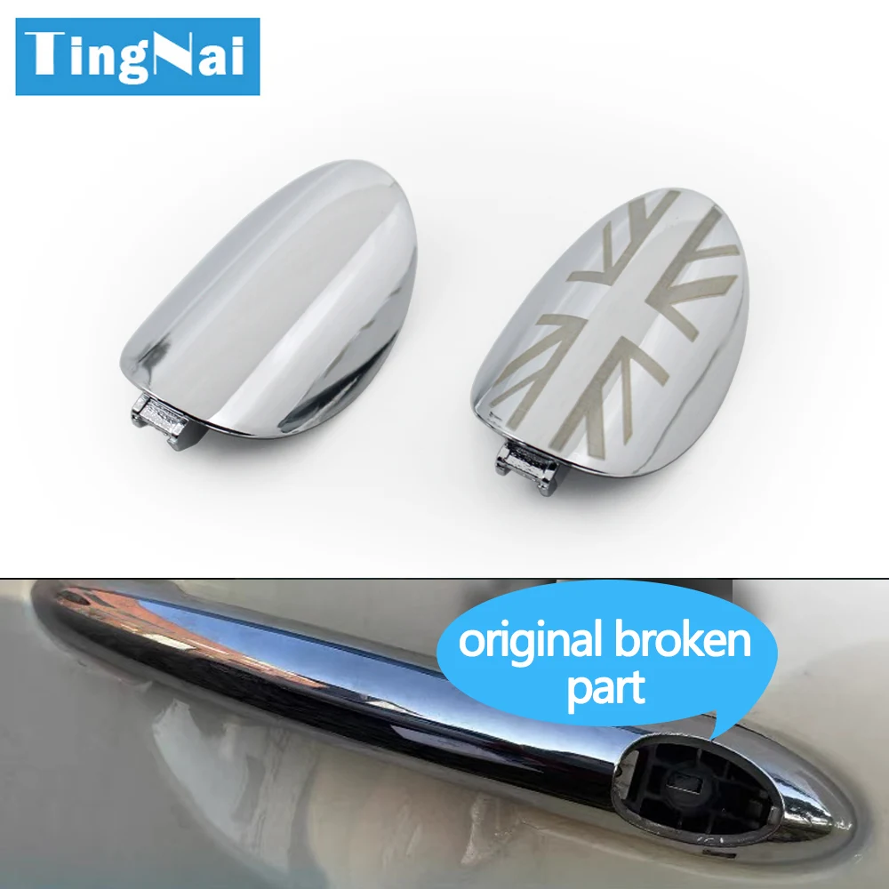 Car-Front-Outside-Door-Handle-Lock-Key-Cover-Cap-For-BMW-Mini-Cooper ...