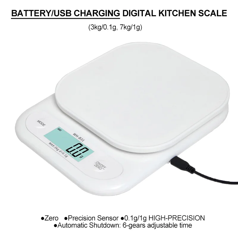 LCD-Digital-Kitchen-Scale-3kg-7kg-Food-Scale-Battery-USB-Charging ...
