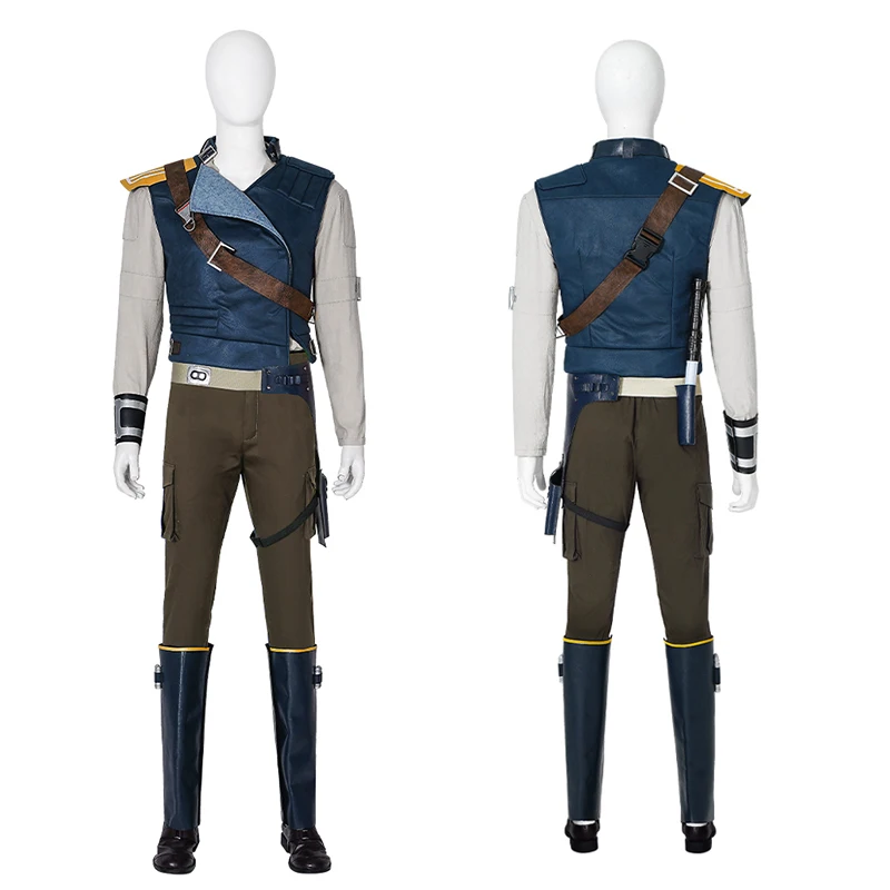 Survivor Cal Kestis Cosplay Costume Jedi Knight Cal Battle Outfit Men ...