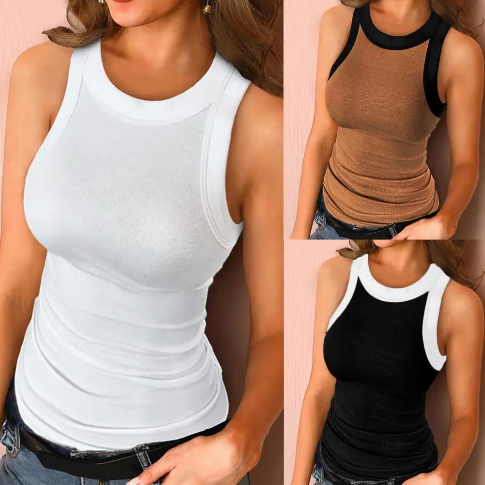 Sexy Vest Top Sleeveless Soft Sleeveless Tank Top Women Vest Sexy Style ...