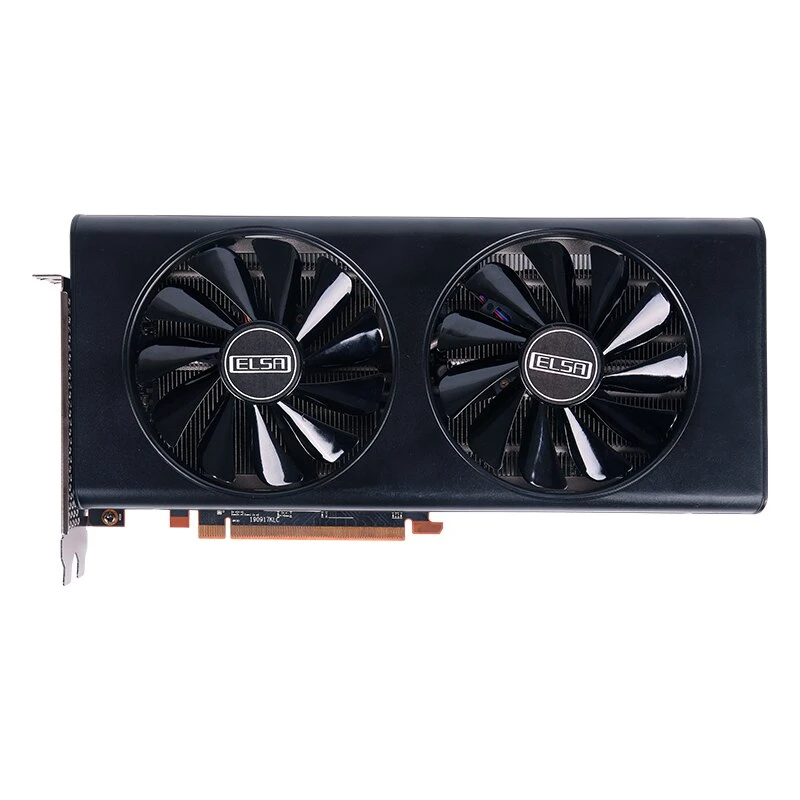 ELSA Uesd Radeon RX 5700 Video Card For AMD RX5700 8GB Graphics Cards ...