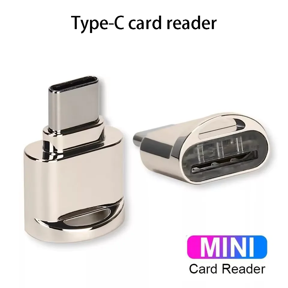 Type-C TF Mobile Card Reader Zinc Alloy USB 3.1 Type-C Xiaomi Huawei ...