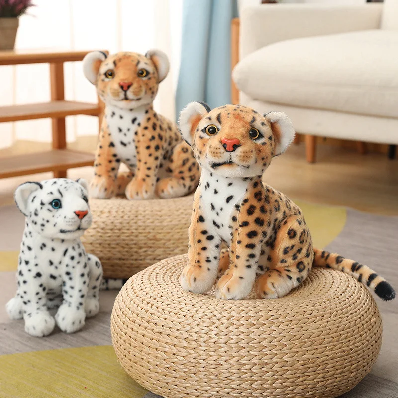 28/32CM Kawaii Really Like Leopard Plush Doll Stuffed Soft Animal Toy ...