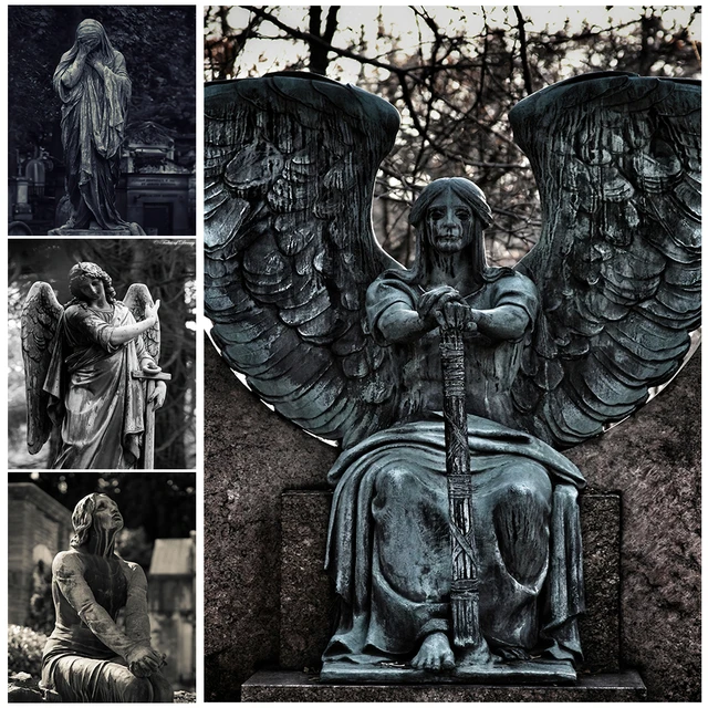 Crying Angel Statue