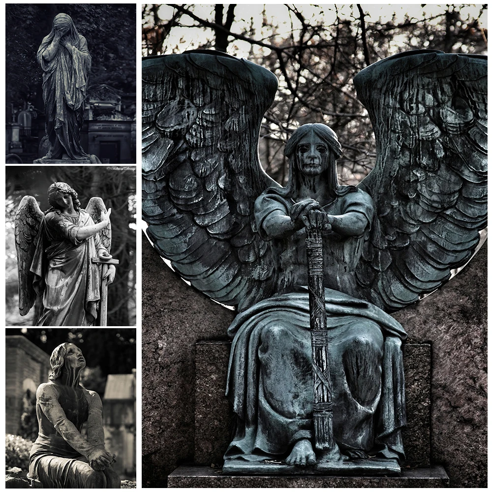 Grieving Angel Statue