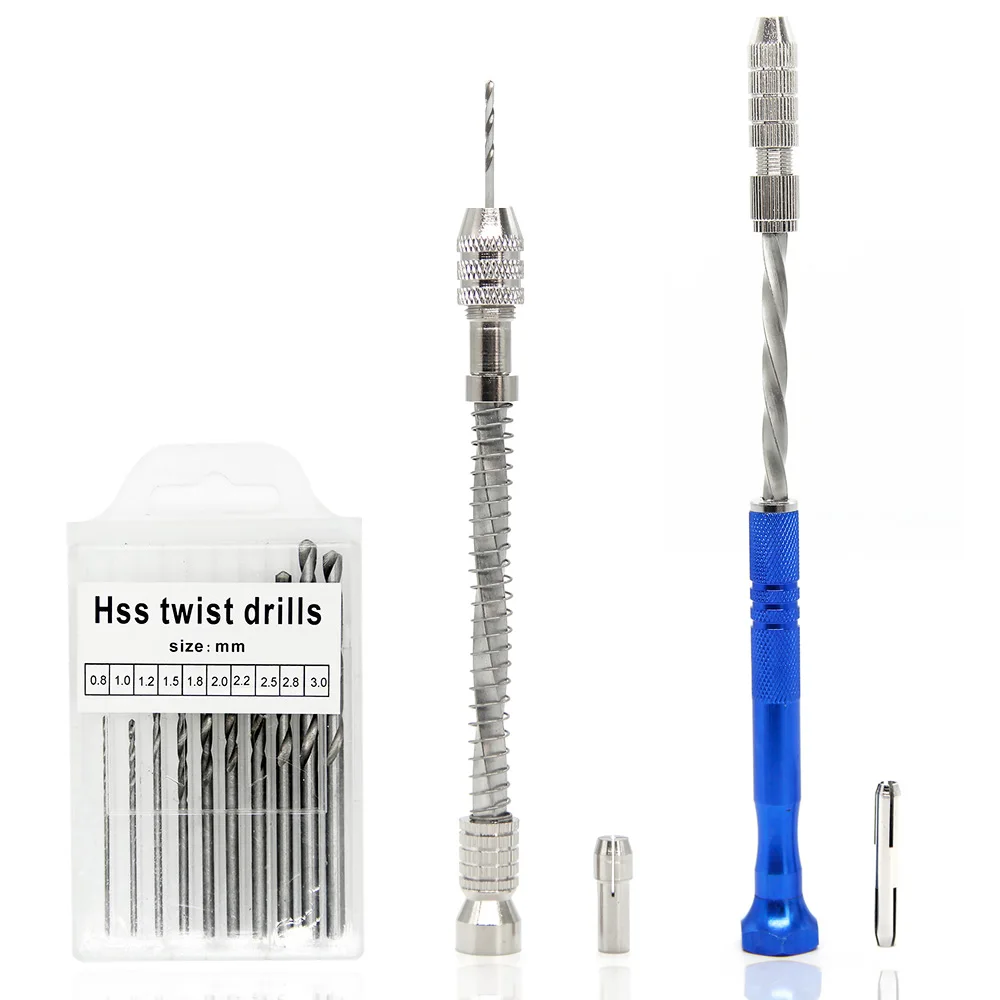 Semi-Automatic-Mini-Manual-Hand-Drill-Aluminum-Spiral-Hand-Manual-Push ...