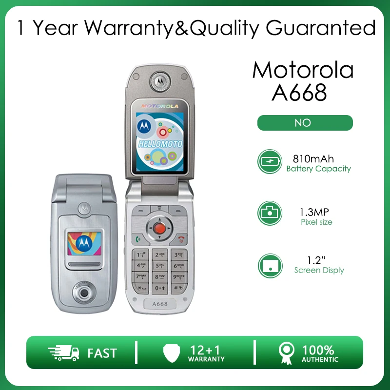 Motorola a668 remodelado original desbloqueado 1.3 mp jogos java gsm ...