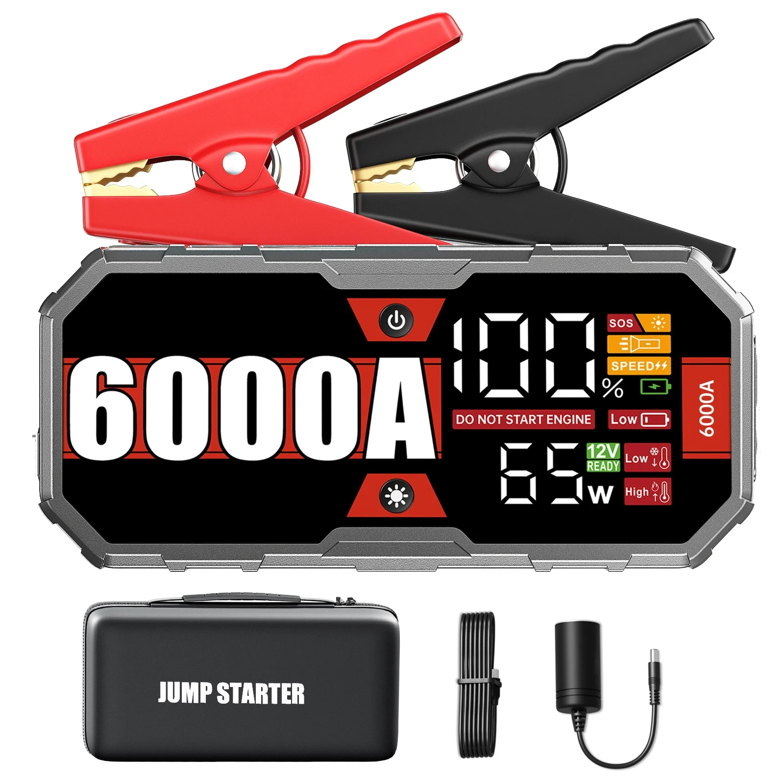 Car-6000A-Portable-Jump-Starter-With-Power-Bank-Fast-Charge-PD65W-12V ...
