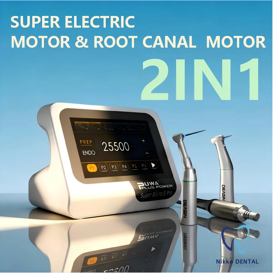 Super Micro S Pro Dental Electric Motor + Endo Motor 2 in 1 Machine ...