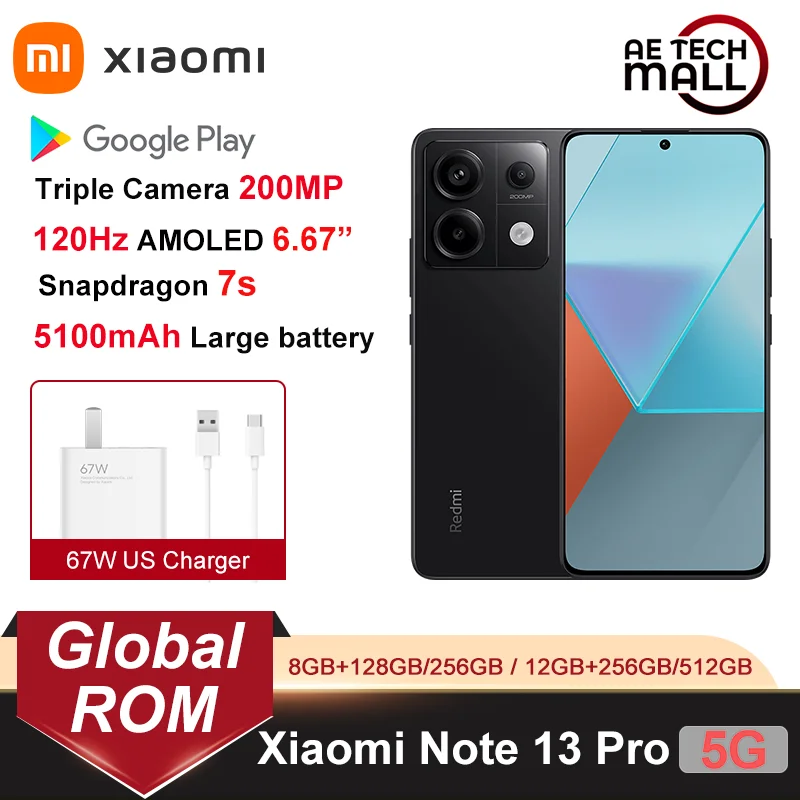 Global-ROM-Xiaomi-Redmi-Note-13-Pro-5G-Smartphone-6-67-Dimensity-7200 ...