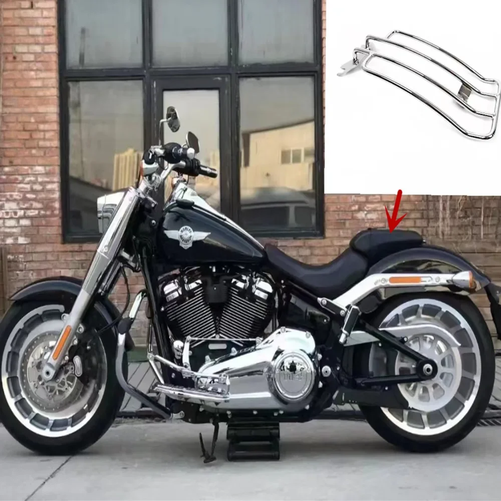 For-Harley-Softail-Fat-Boy-Breakout-2018-2022-Motorcycle-Solo-Luggage ...