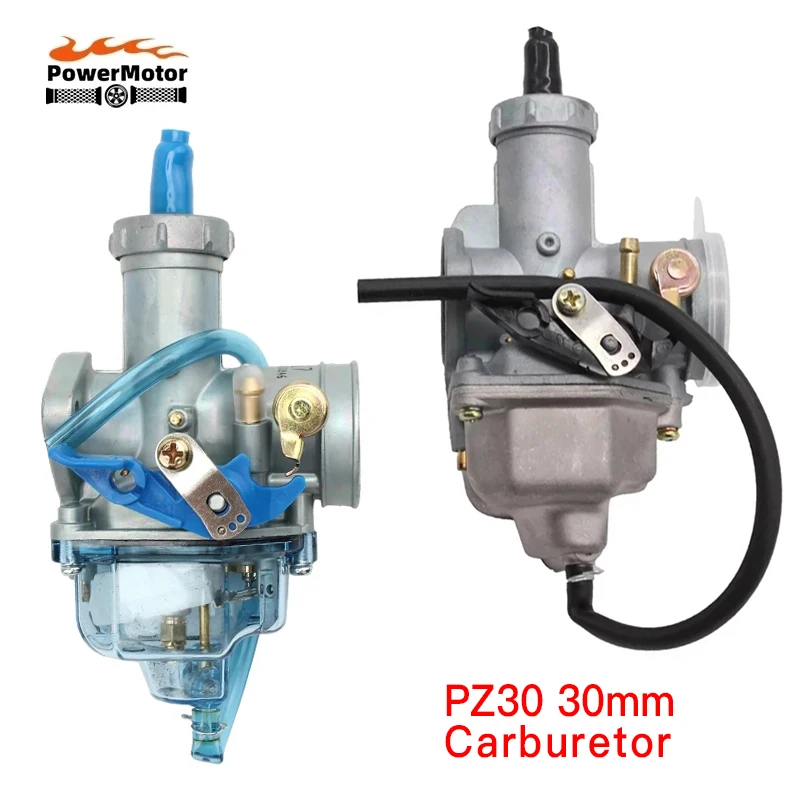 Motorcycle-Keihin-PZ30-30mm-Carburetor-Fit-for-50cc-160cc-200cc-250cc-ATV-Dirt-Pit-Bike ...