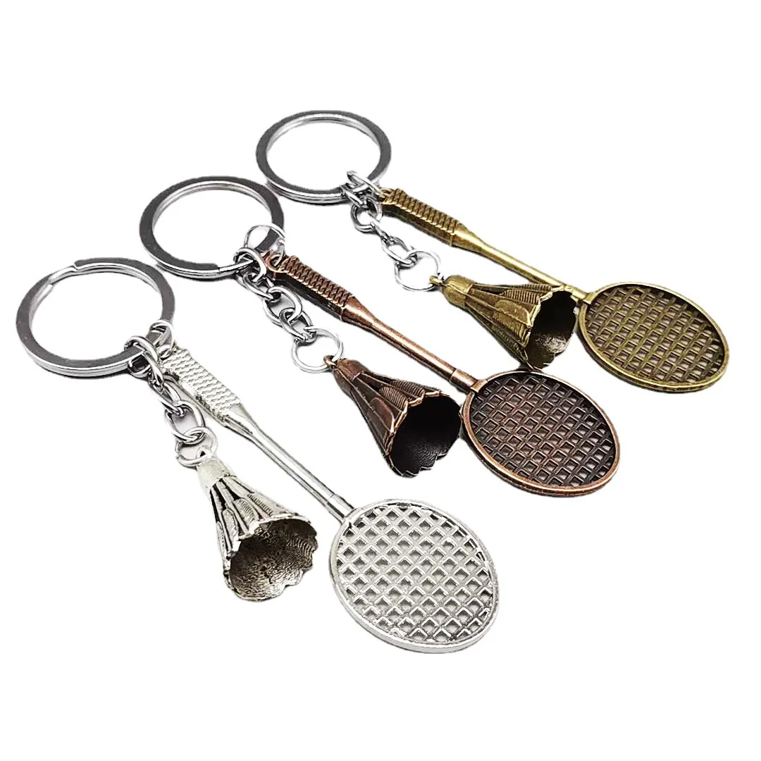 Mini-Punk-Badminton-Bowling-Golf-Ball-Keychain-Car-Key-Chain-Pendent ...