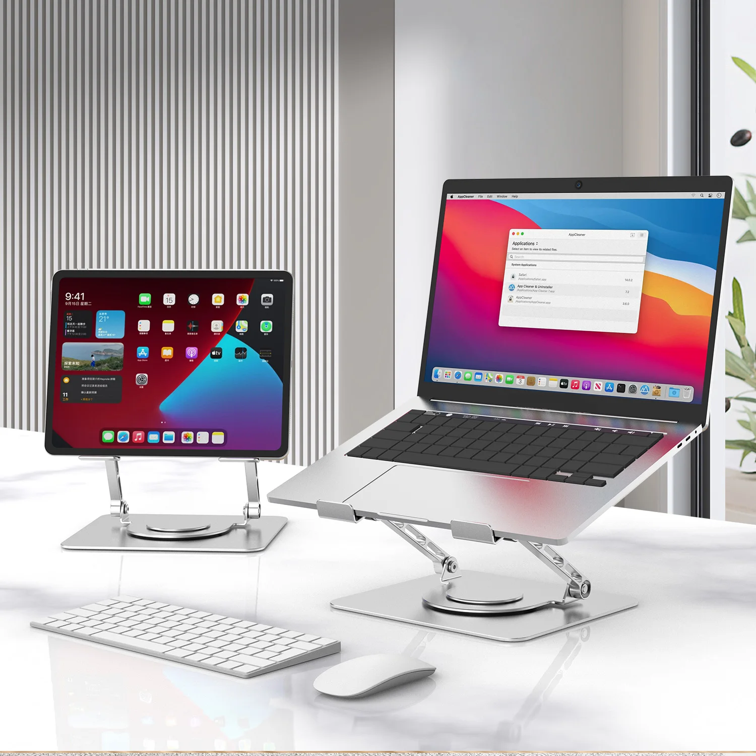 Tablet-Laptop-Stand-Aluminium-Notebook-Stand-Laptop-Bracket-Mac-book ...