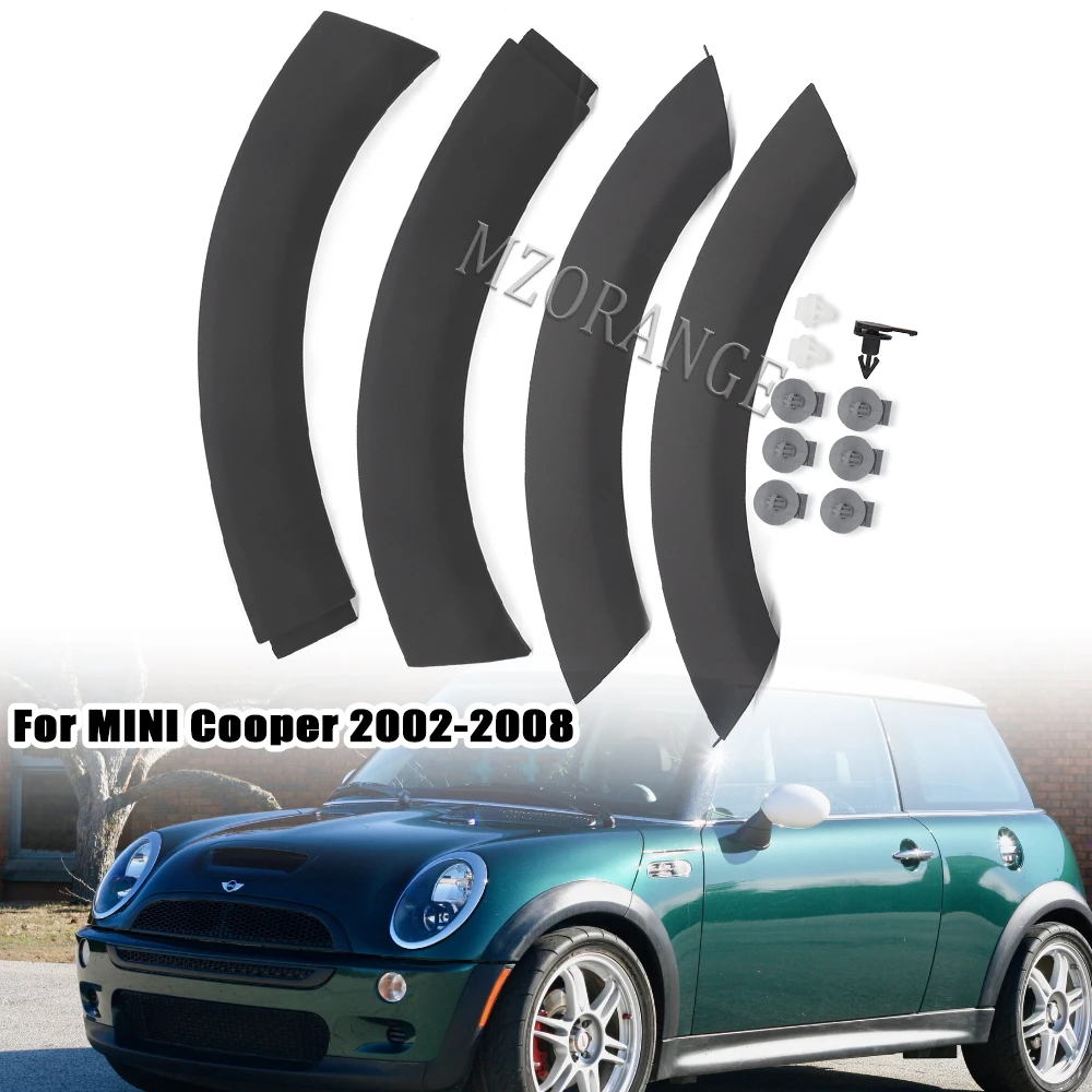 Front Wheel Arch Trim Fender Rubber For Mini Cooper 2002-2008 For Bmw ...