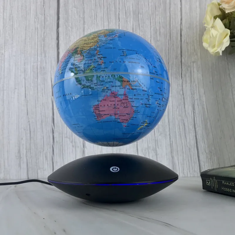 New-Creativity-3D-Magnetic-Levitation-Globe-LED-Night-Light-6inch ...