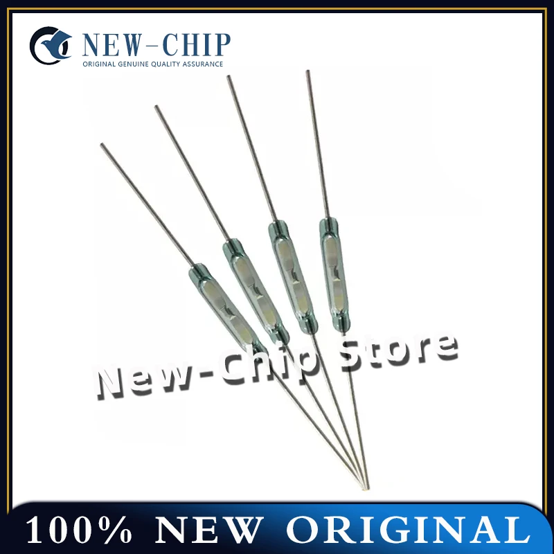 5PCS-100PCS-LOT-ORD324-Reed-tube-magnetic-switch-glass-tube-length-2-2 ...