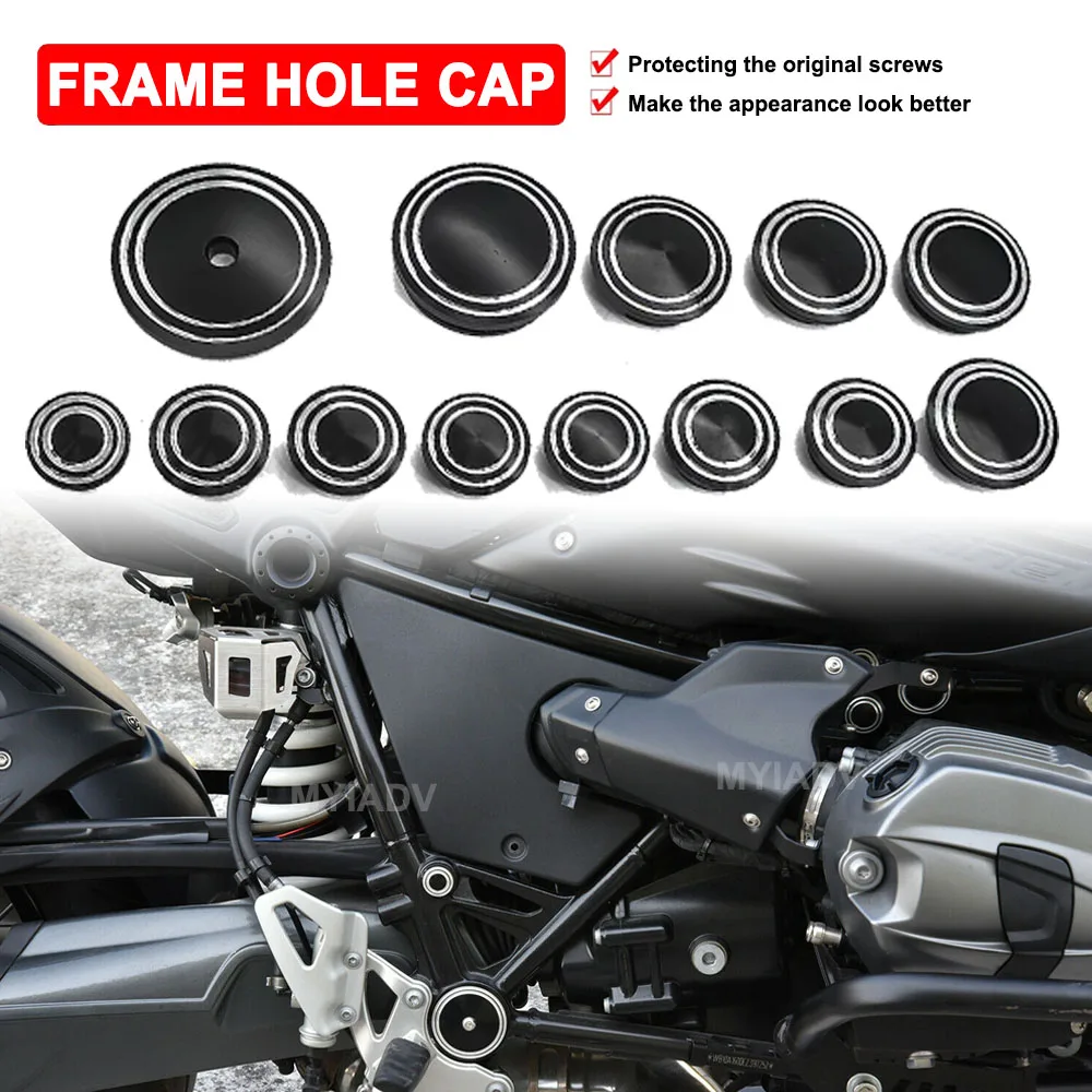 Motorcycle-CNC-Frame-Hole-Caps-Set-Plug-Kit-Insert-Plugs-Cover-For-BMW ...