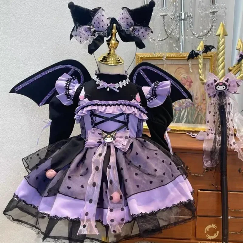 Kawaii-Sanrios-Kuromi-Spring-and-Autumn-Girl-Cute-Cartoon-Lolita-Dress ...
