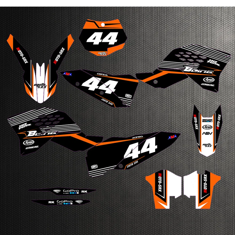 Para KTM EXC XCF 2008 2009 2010 2011 125 200 250 300 350 450 530 kit ...