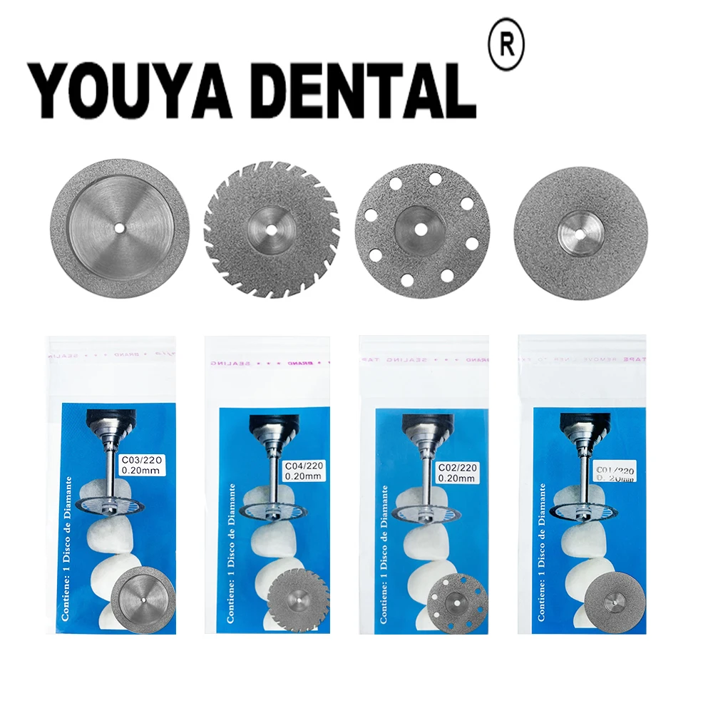 10pcs-Dental-Polishing-Diamond-Disc-Disks-Double-Sided-Grit-Cutting ...