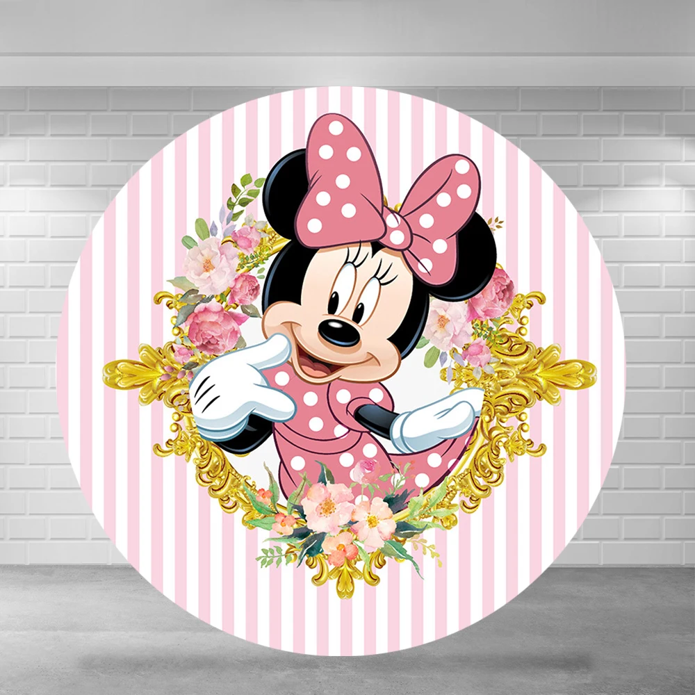 Minnie Mouse Photography Backdrop | Minnie Mouse Birthday Background ...