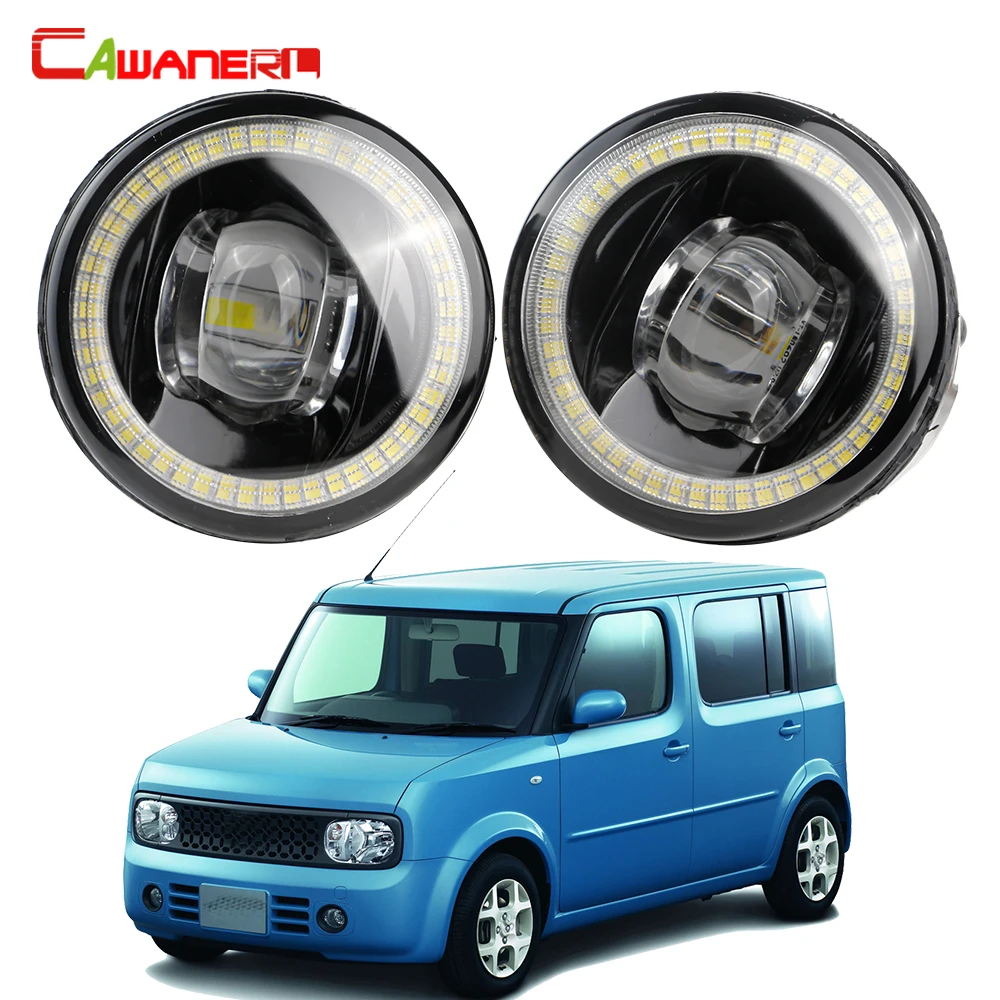 2-X-Angel-Eye-Fog-Light-For-Nissan-Cube-Z12-2009-2010-2011-2012-2013 ...
