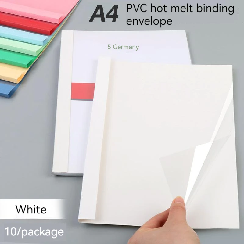 A4 Hot Melt Envelope Binding Machine Plastic Cover Document Contract ...