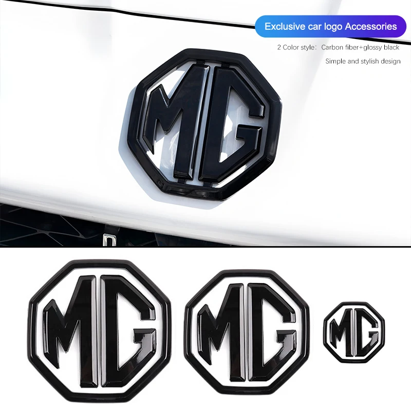 Car Front Hood Trunk Steering Wheel Badge Stickers No Disassembly ...