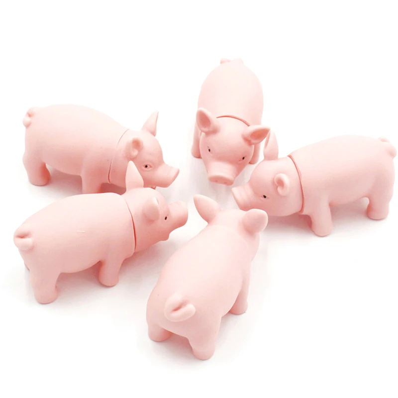 1Pc-Simulate-Interactive-Simulation-Model-Pig-Dog-Cat-Rubber-Pig-Toy ...