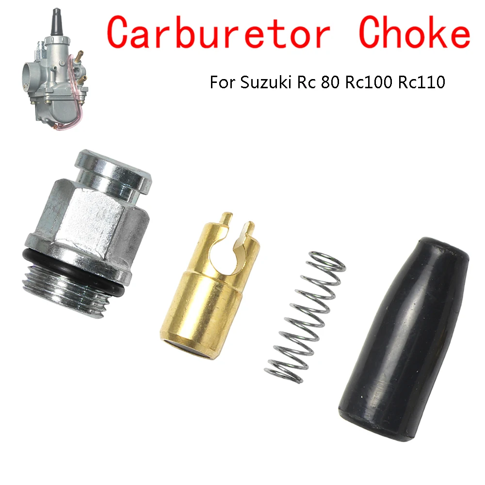 Choke Starter Set Valve Plunger Kit CHOKE PIPE / CHOKE PIPE For Sizuki Rc 80 Rc100 Rc110 ...