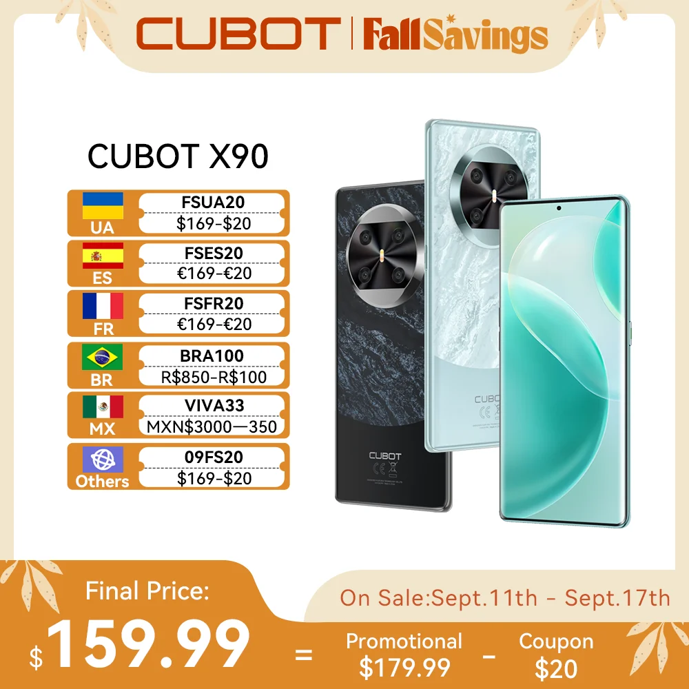 CUBOT-X90-New-Smartphone-Android-14-6-67-AMOLED-Curved-120Hz-Display ...