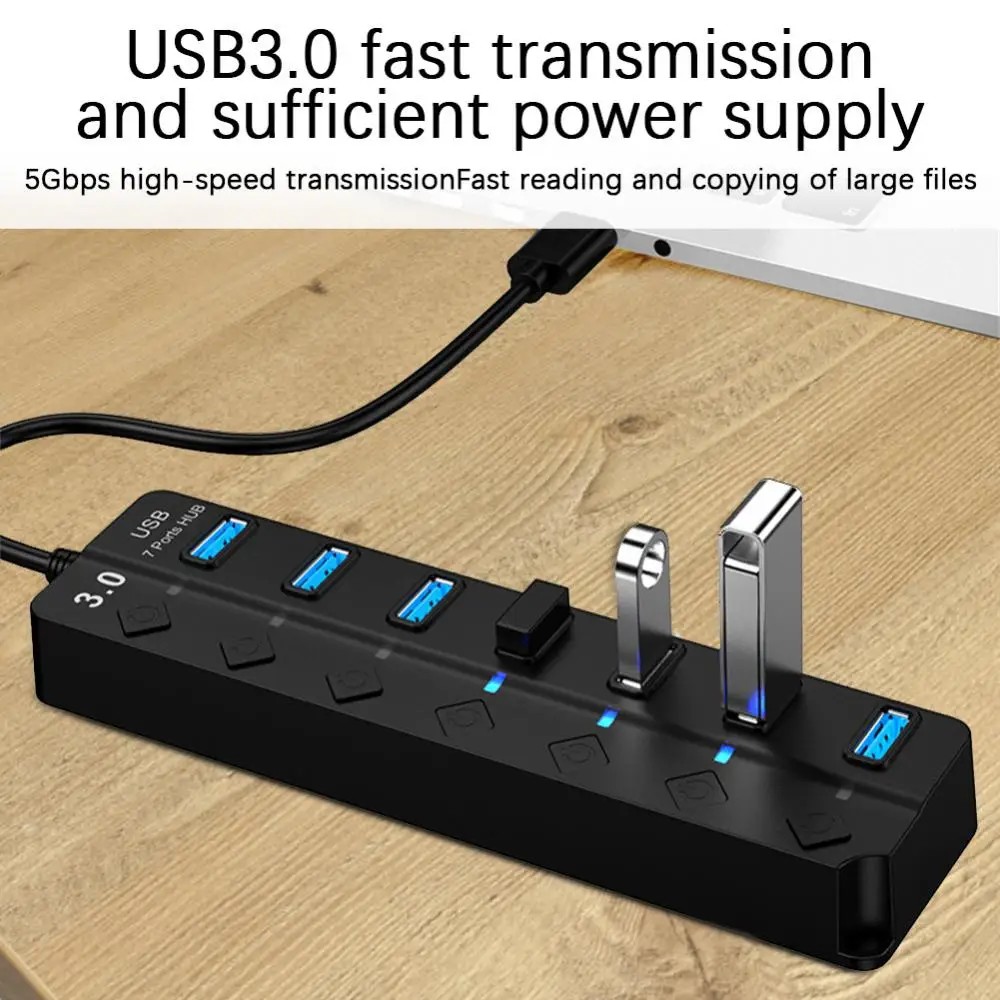Usb Hub Splitter Power Adapter Computer Accessory – TECHNO TROVE SHOP