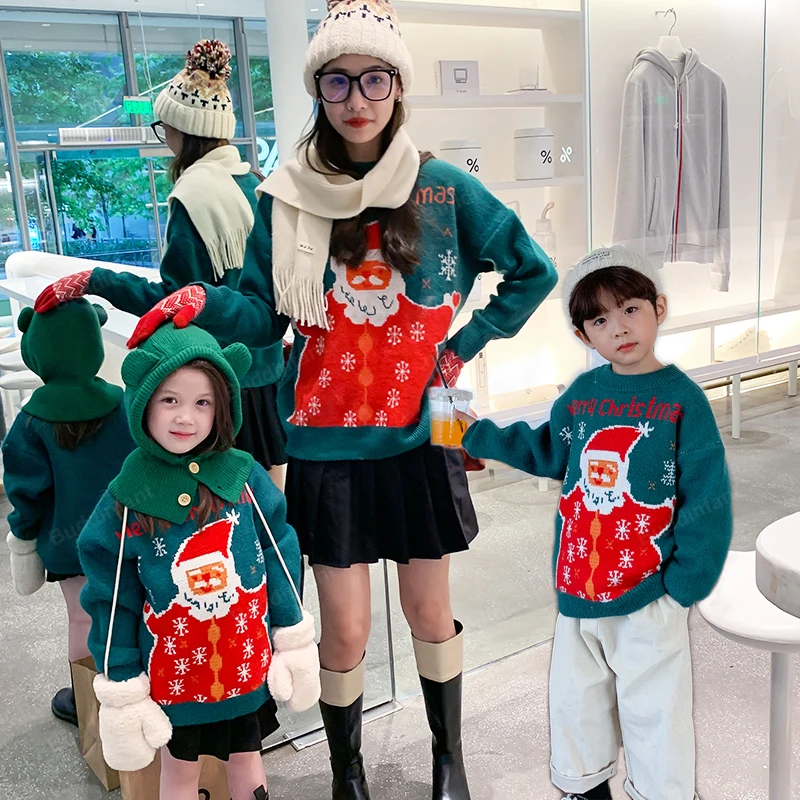 Christmas-Sweater-Family-Look-New-Year-Pullover-Family-Matching-Outfits ...
