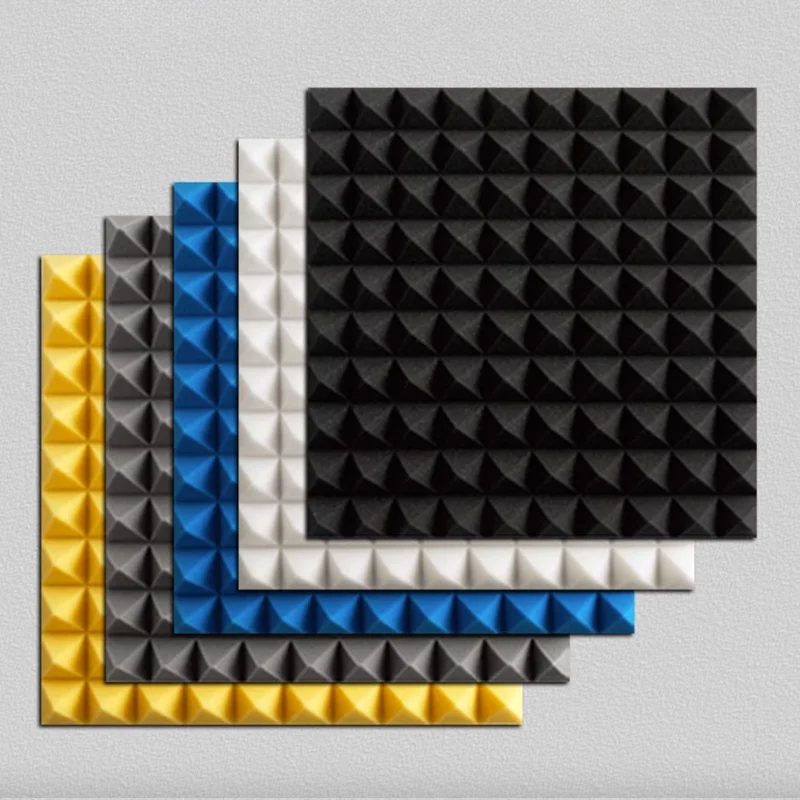 Acoustic Panels of Soundproof Wall Panels Sound Deadening Foam Padding ...