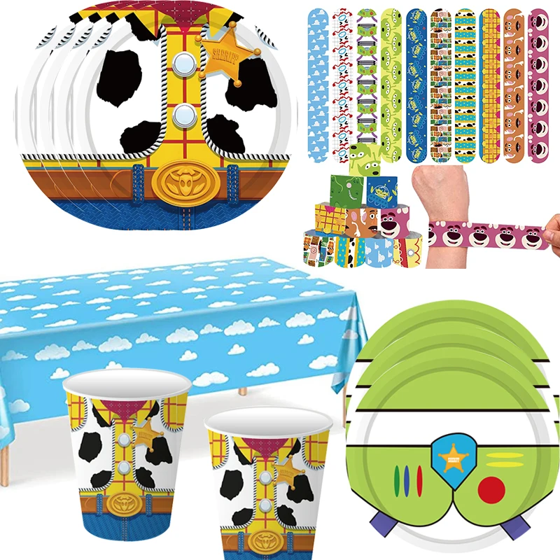 Disney-Toy-Story-Blue-Sky-White-Clouds-Party-Supplies-Disposable ...