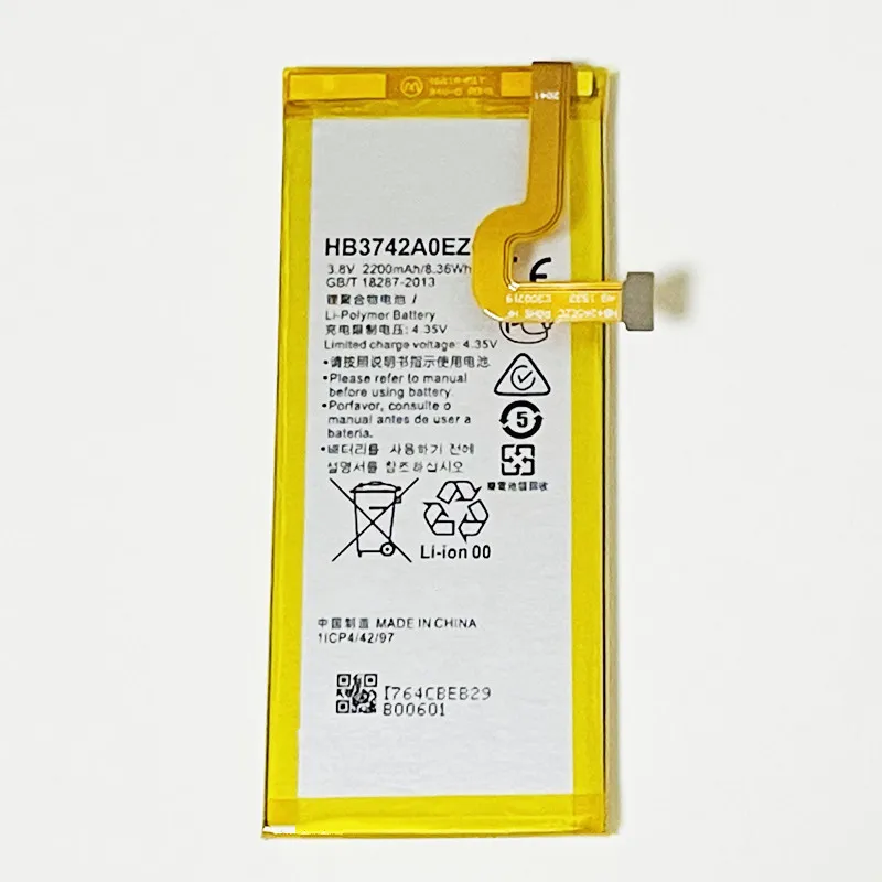 3.8v 2200mah Hb3742a0ezc+ For Huawei Y3 2018 Cag-l02 Cag-l03 Cag-l22 Cag-l23 Cag-lx2 Cag-lx3 ...