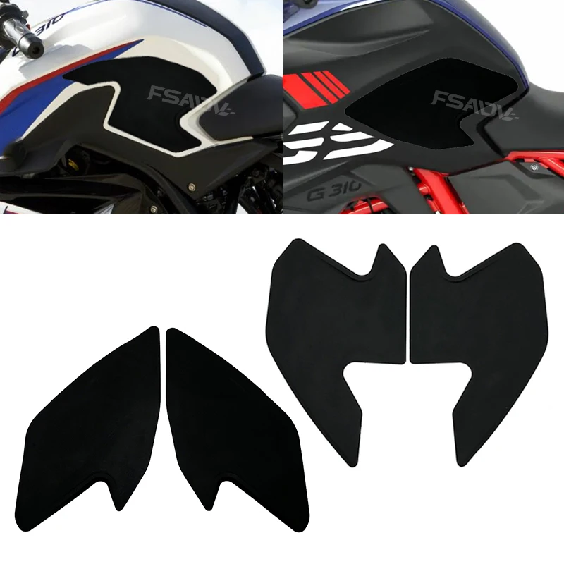 G310GS G310R Non-slip Side Fuel Tank Stickers Fit For BMW G310 GS G310 ...