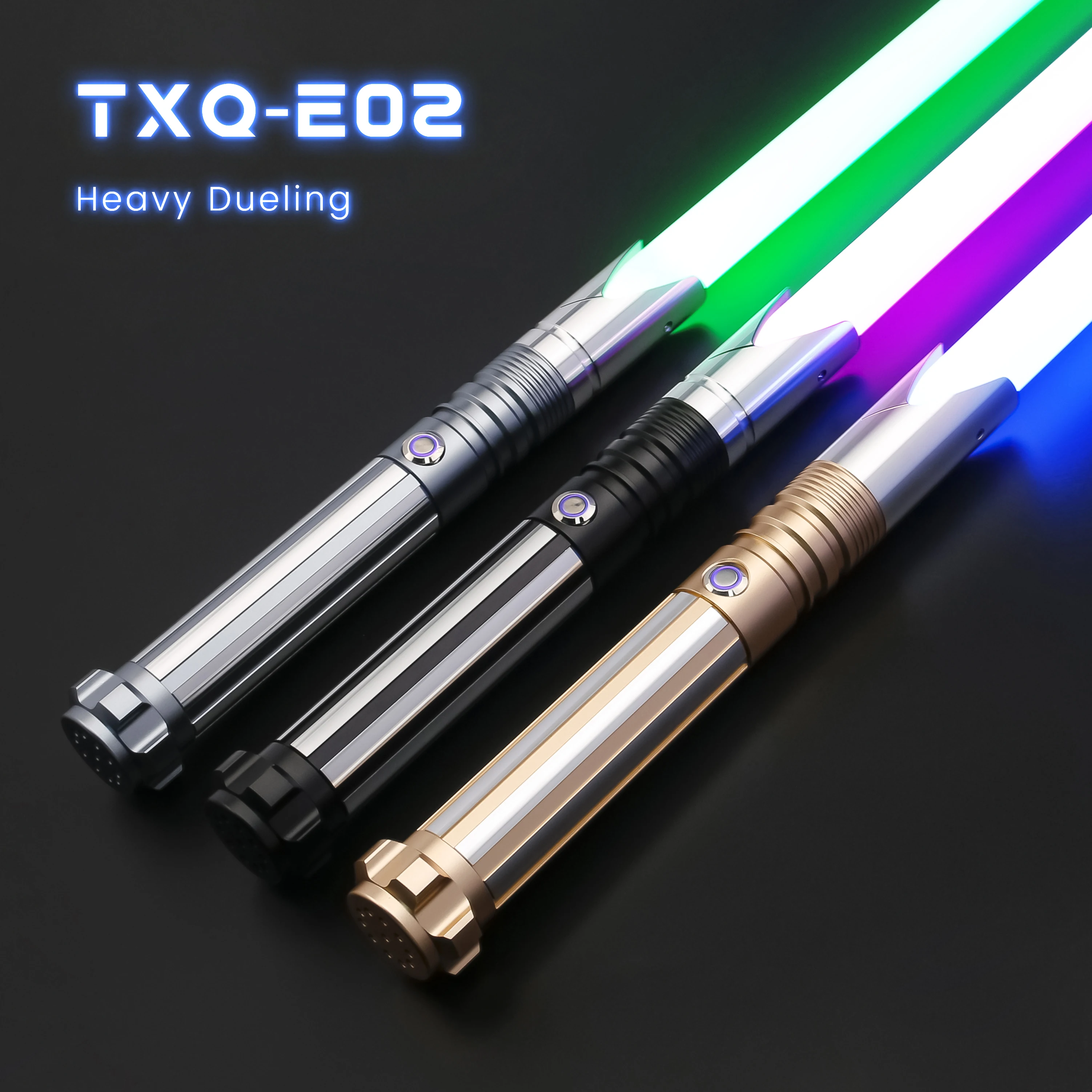 TXQSABER-Neo-Pixel-Lightsaber-Metal-Hilt-27-set-Soundfonts-Heavy ...