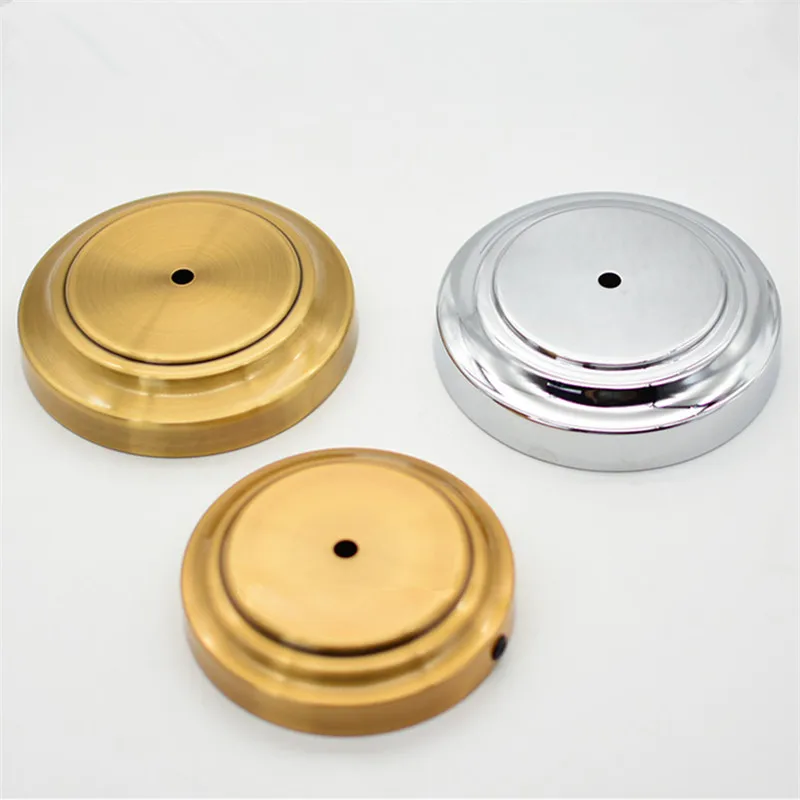 Metal-Table-Light-Plate-Chassis-Retro-Circular-lighting-Base-Artwork ...