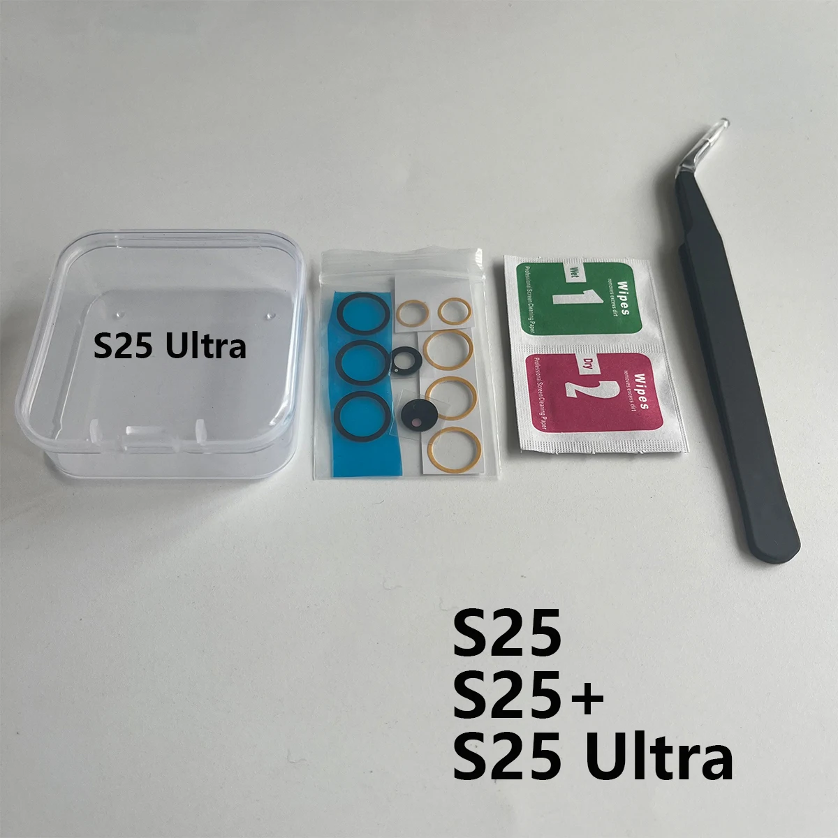 1 Set Back Rear Camera Glass Lens Cover for Samsung Galaxy S25 Ultra ...