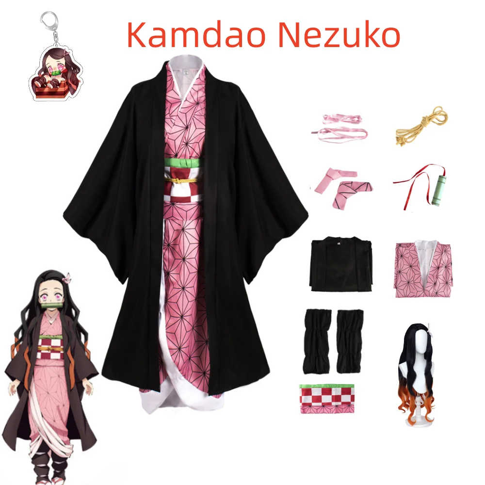 Anime-Kamado-Nezuko-Cosplay-Costume-Demon-Slayer-Cosplay-Uniform ...