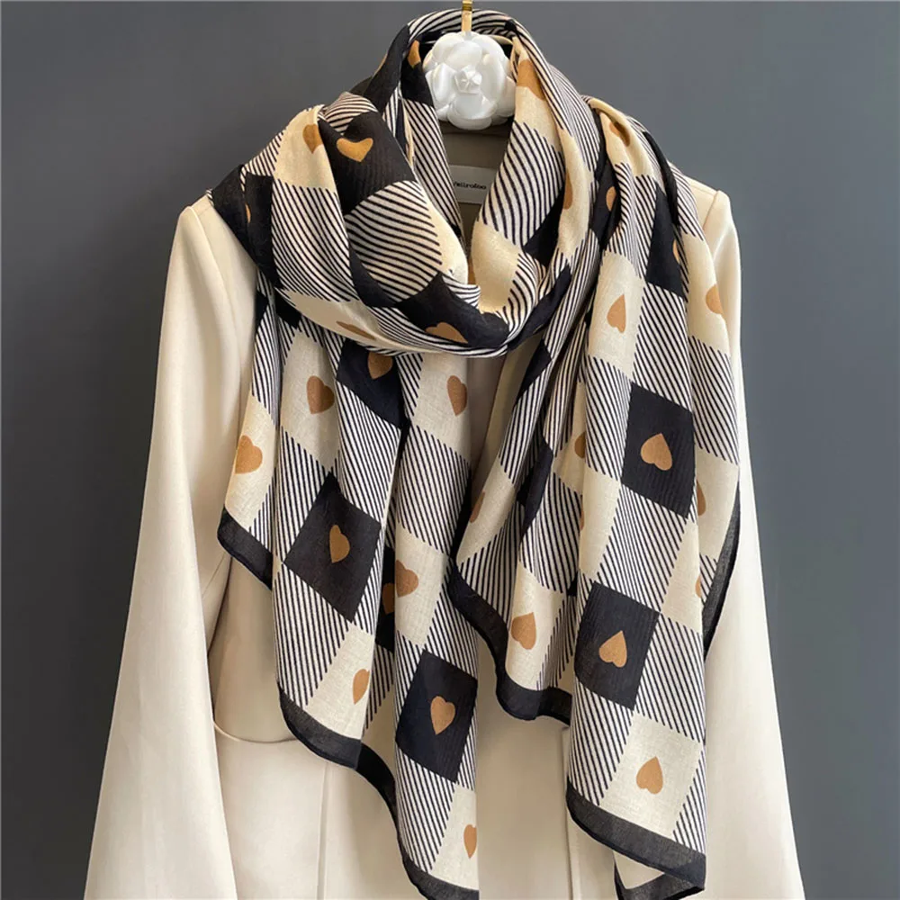 Autumn-Winter-Silk-Scarf-Hijab-Women-Warm-Scarves-Bandana-180x90cm-High ...
