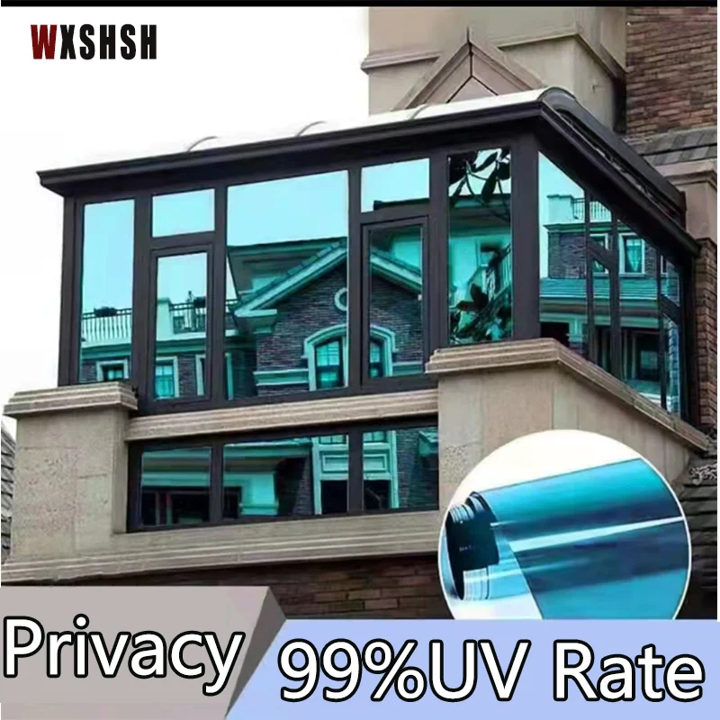 Window Film Anti Look Daytime Privacy Perspective Uv-proof Glare ...
