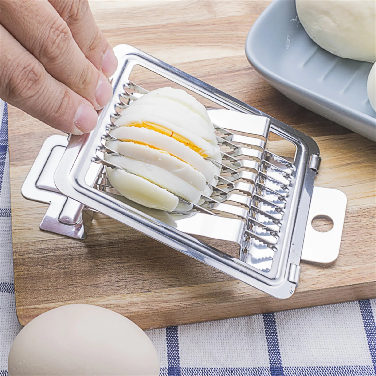 Stainless-Steel-Egg-Cutter-Wire-Egg-Slicer-for-Hard-Boiled-Eggs-Kitchen ...