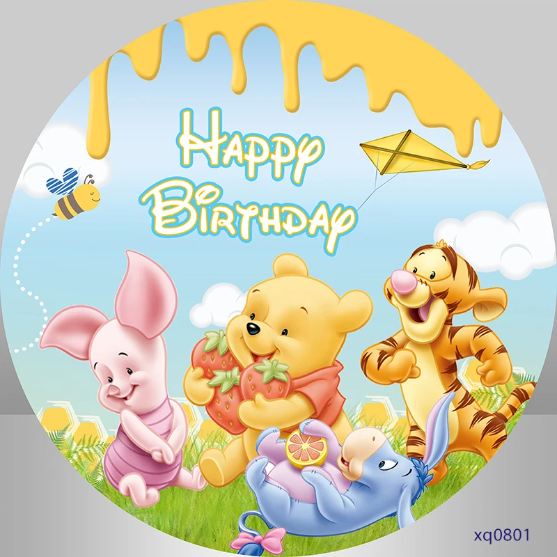 Winnie The Pooh Birthday Party Clipart