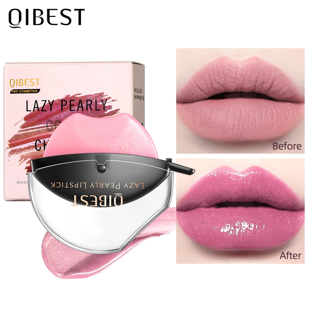 Lip-shaped-Lipstick-Makeup-Temperature-Color-Changing-Lazy-Lipstick ...