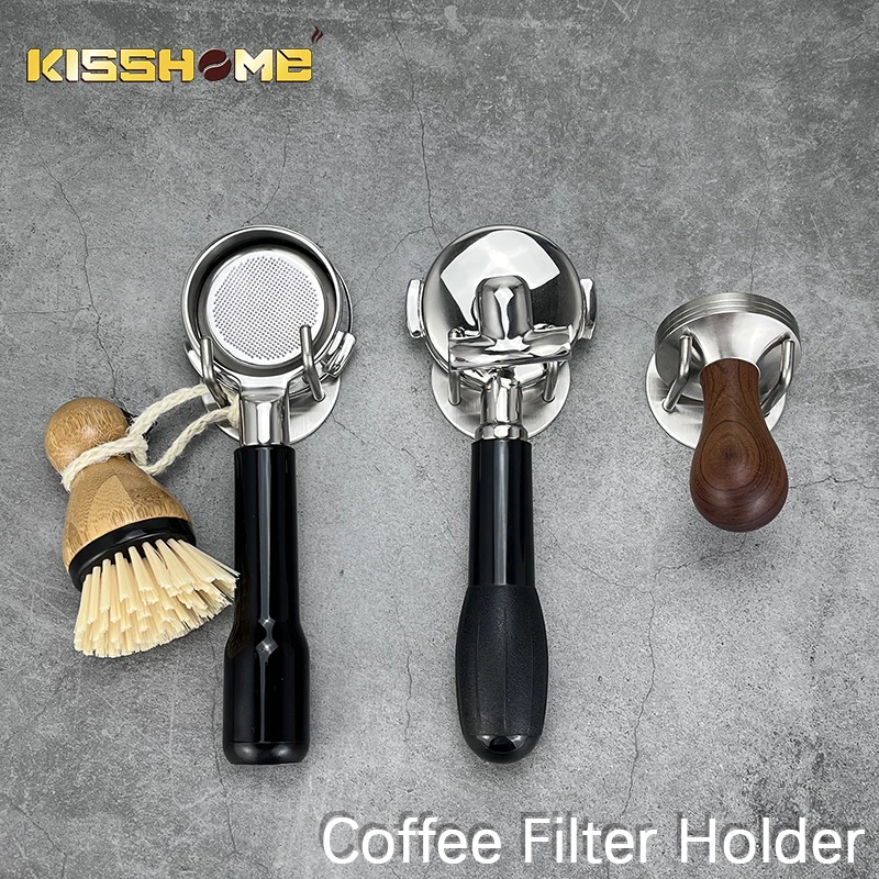Self-adhesive-Coffee-Portafilter-Wall-Rack-Stainless-Steel-Tamper ...