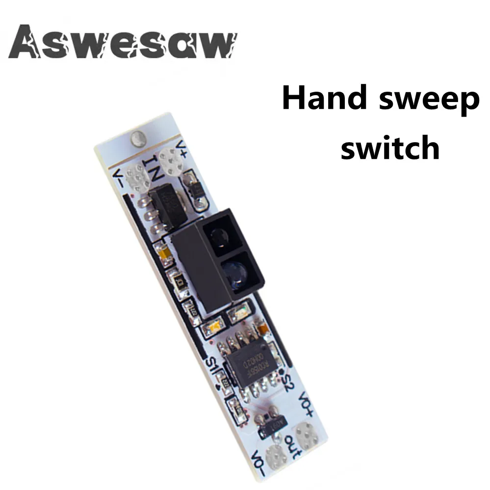Motion Sensor Hand Sweep Switch 3A 12V-24V Hand Wave Scan IR Sensor ...