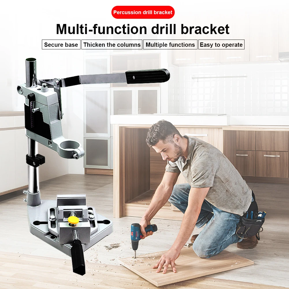 Table-Top-Drill-Fixed-Frame-Single-Head-Bench-Drilling-Machine-Chuck ...